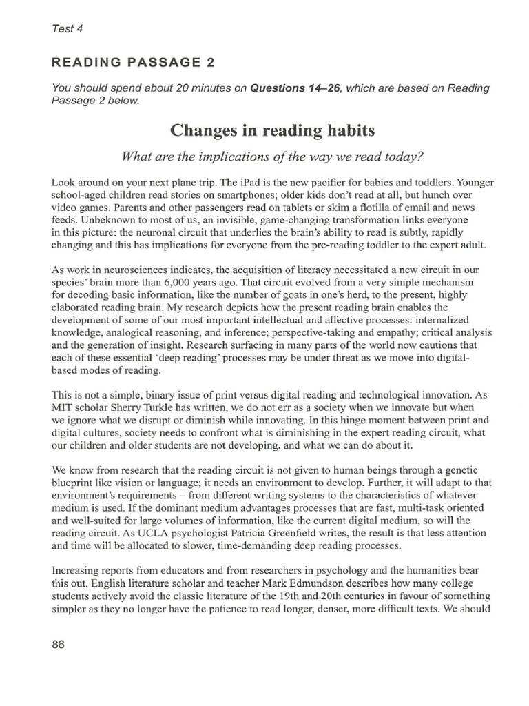 Reading Unit 2 - Extra Exercise 2 | PDF