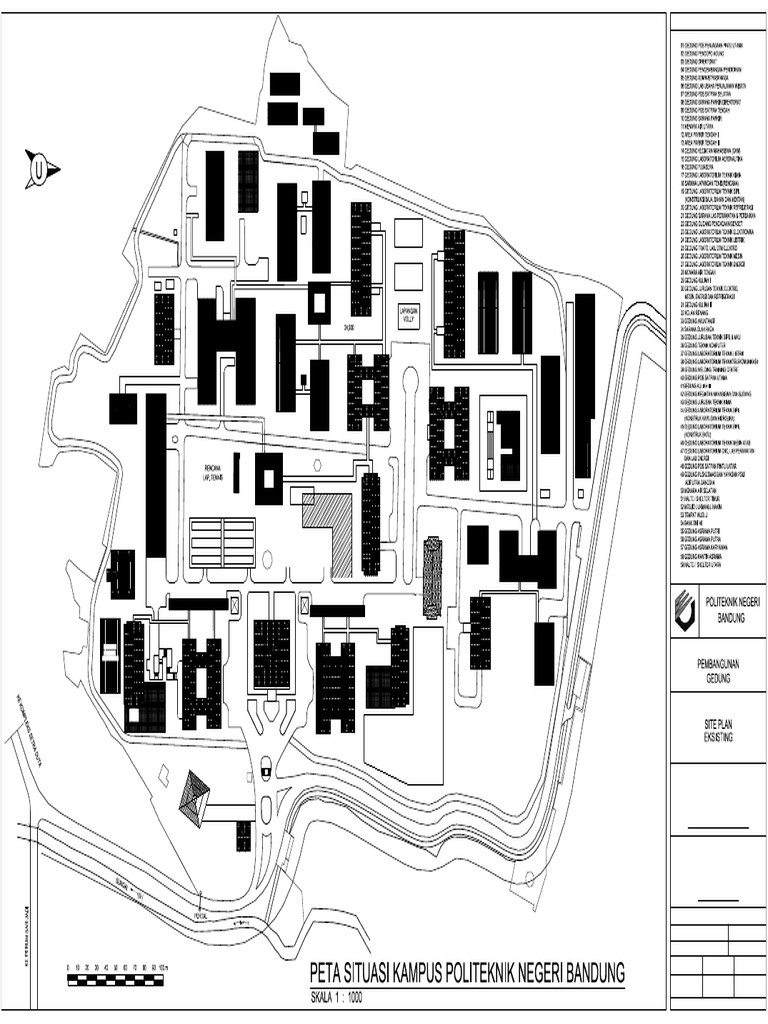 Denah Kampus Politeknik Negeri Bandung | PDF