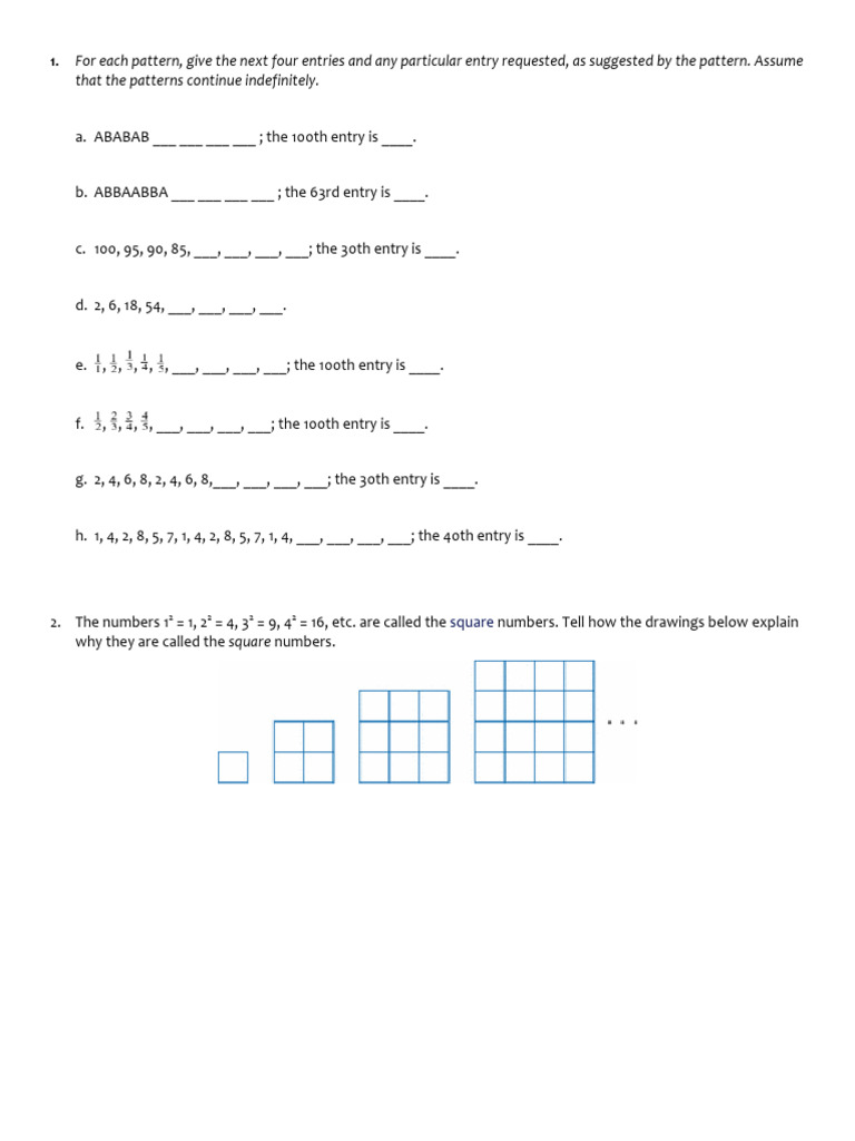 More Fun With Patterns | PDF