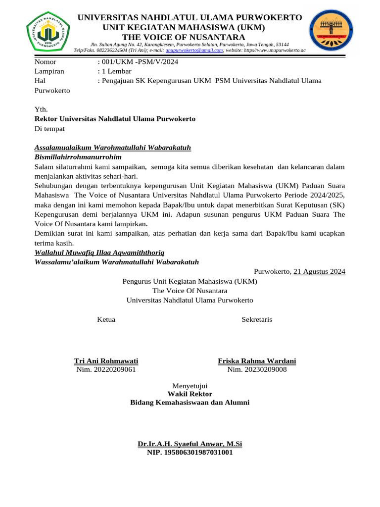SK UKM PSM 2024 Rev 1 - 123820 | PDF