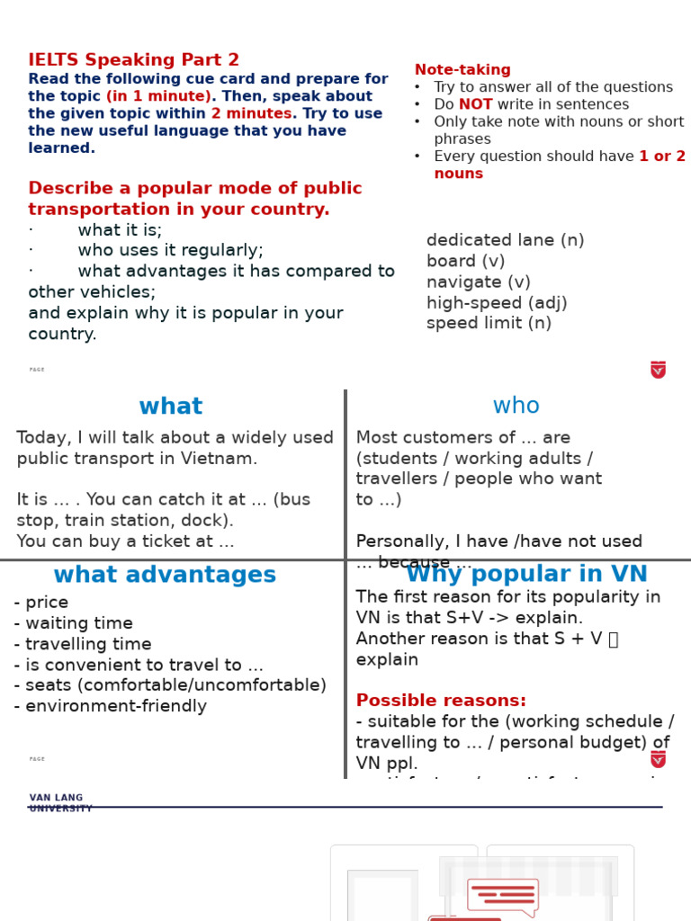 Lesson 10 speaking 2 | PDF