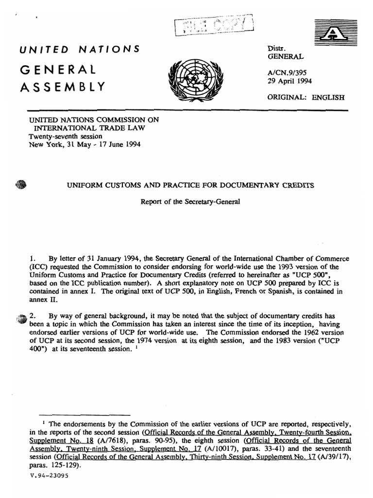 Icc (Ucp 500 1994) | PDF