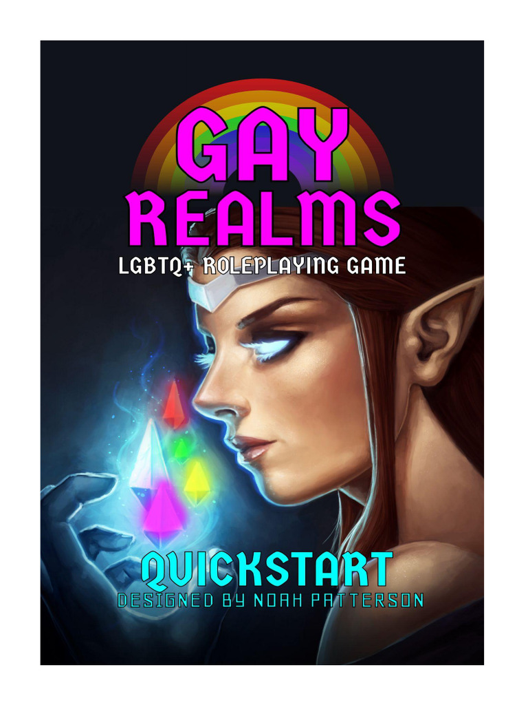 Gay Realms (LGBTQ Roleplaying Game) (Quickstart 1.2) | PDF