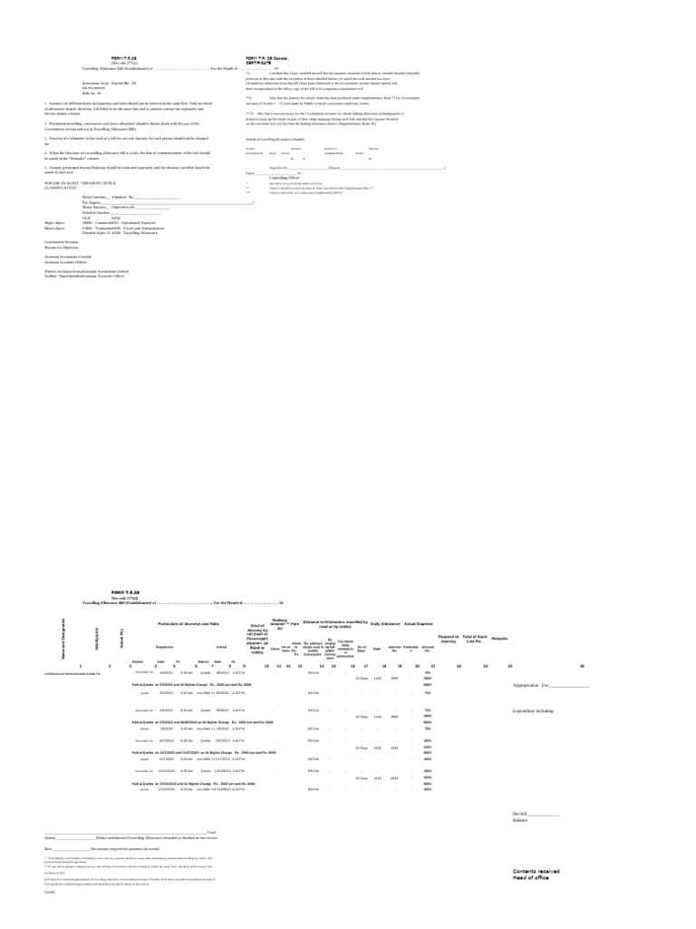 Form TR 25 NG Ta | PDF