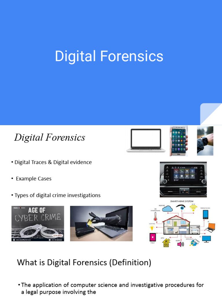 Digital Forensics | PDF