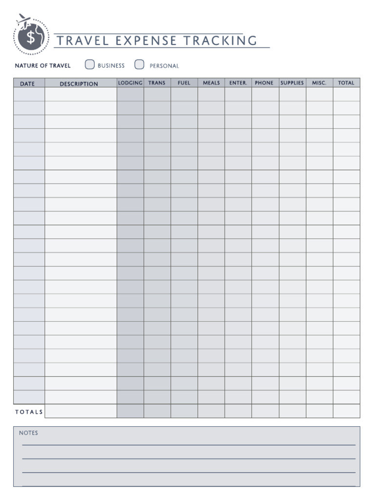 Travel Expense Tracking | PDF