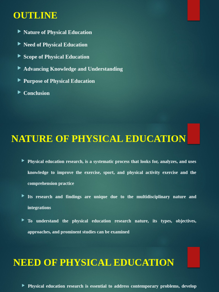 Research Methods in Physical Education | PDF