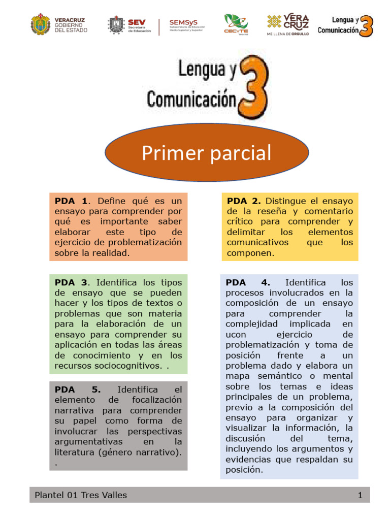 Cuaderno 1P Lyc3 | PDF