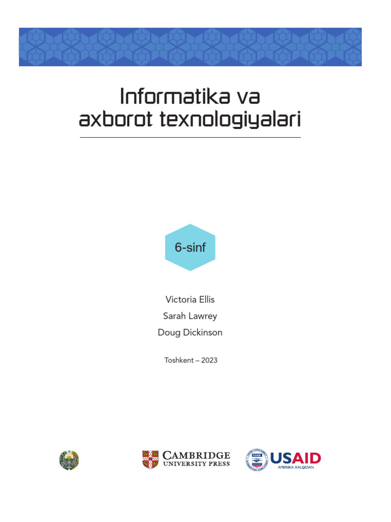 6-sinf Informatika (Cambridge) | PDF