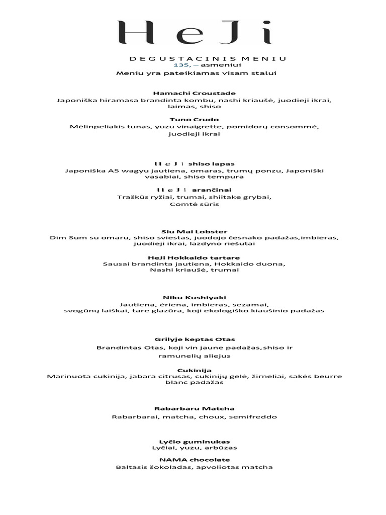 HeJi Tasting Menu Web LT 0507 | PDF