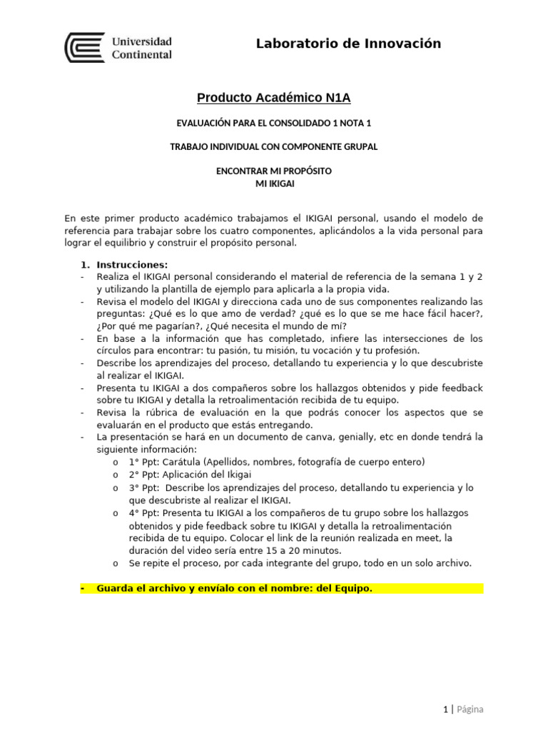 PA1a - CONS1 NOTA1 | PDF