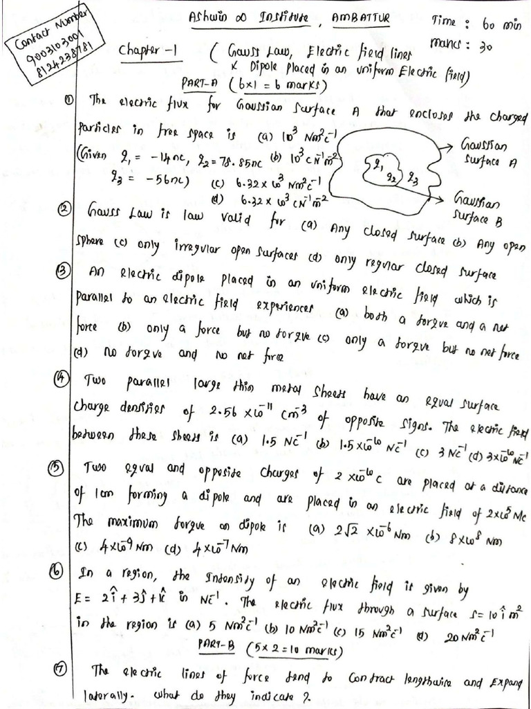 chapter 1 - part 2 question | PDF