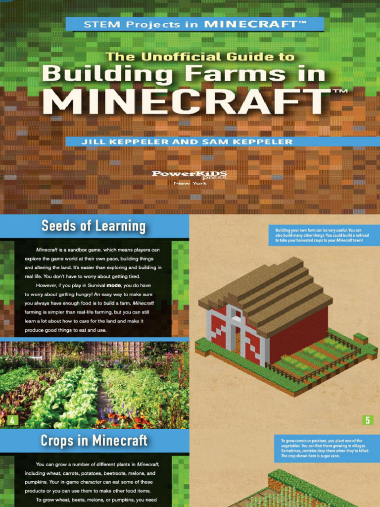 The Unofficioal Guide To Building Farms in Minecraft | PDF