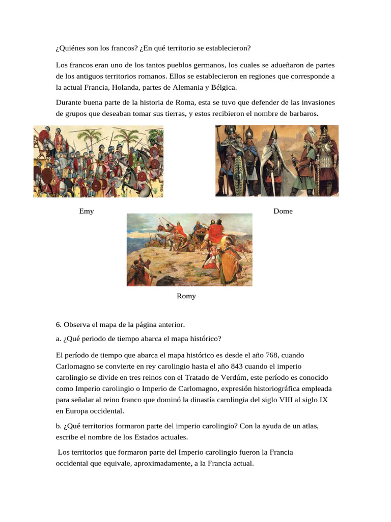 Quiénes Son Los Francos | PDF