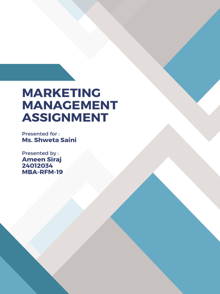 Marketing Management | PDF | Personal Computers | Computers