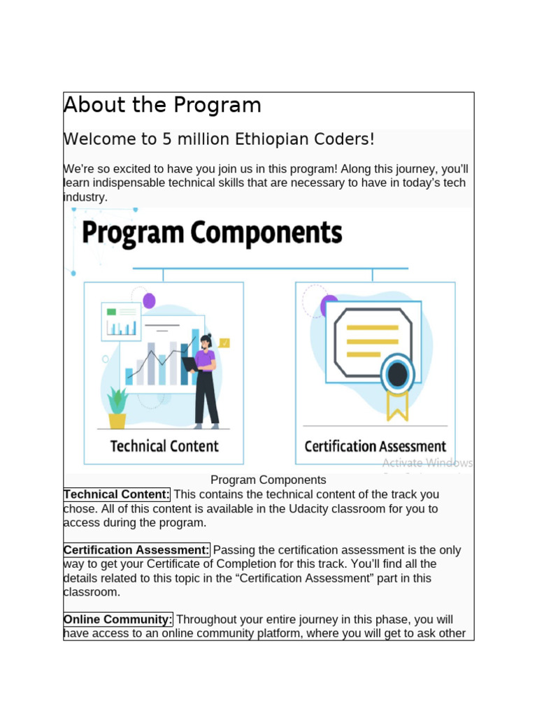 About the Program | PDF