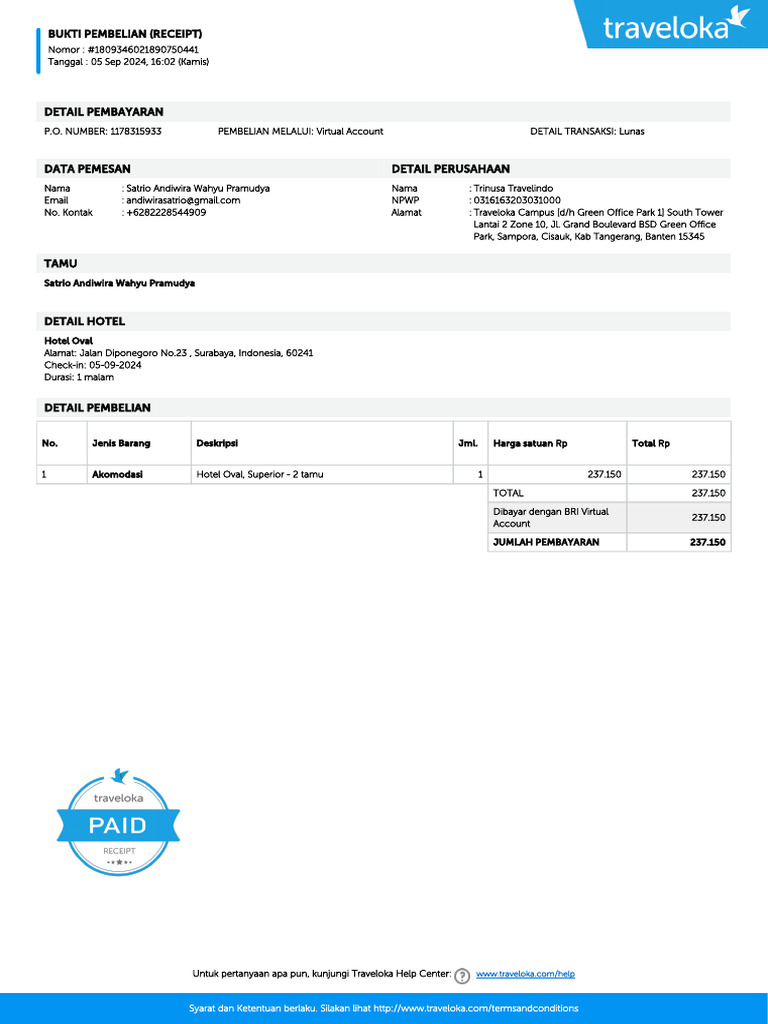 Receipt | PDF