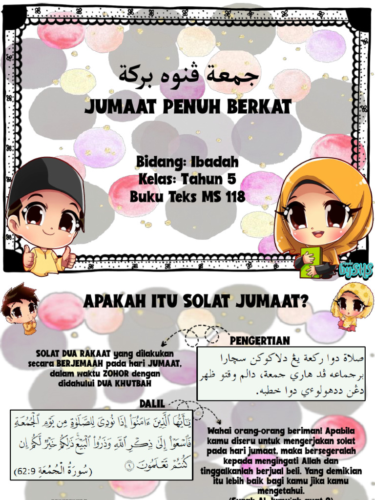 Jumaat Penuh Barakah-PAI | PDF