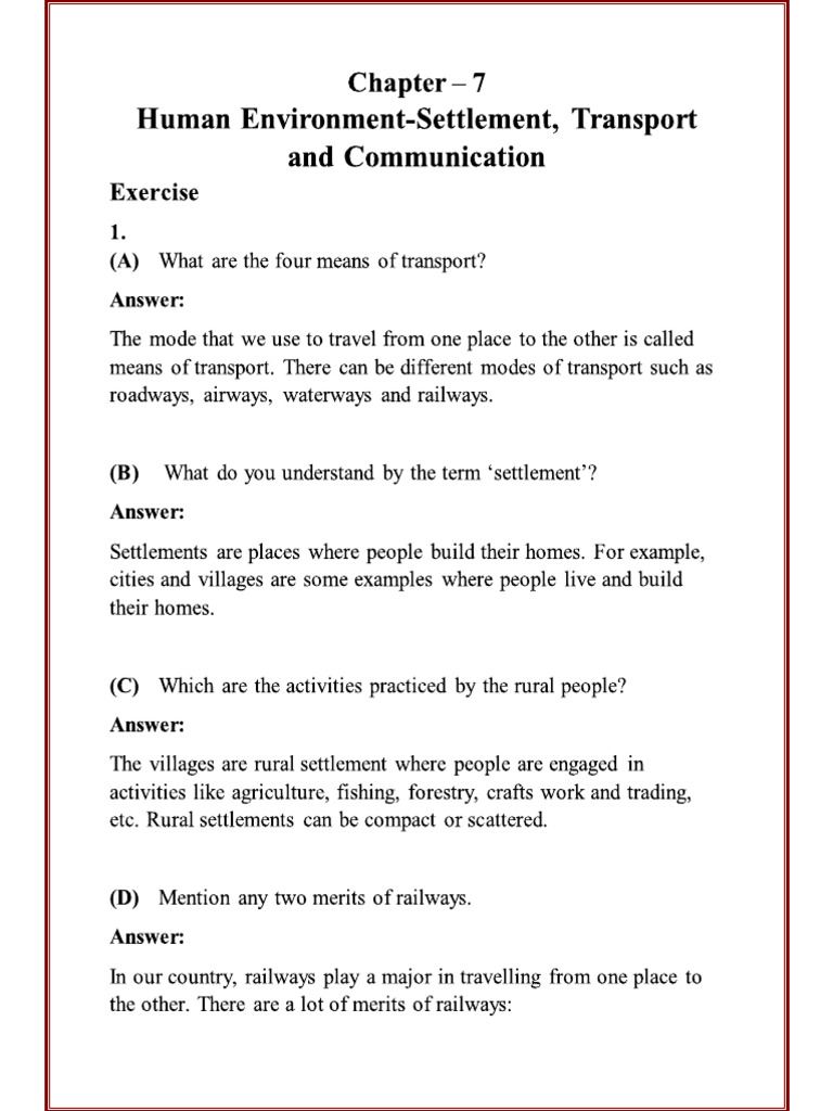 Human Settlement- Ipdf | PDF