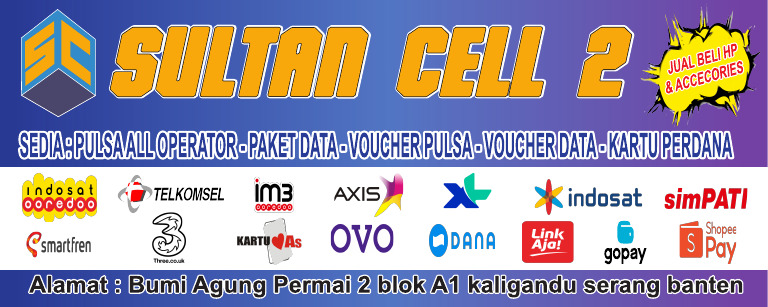 Spanduk Sultan Cell 250x100 | PDF