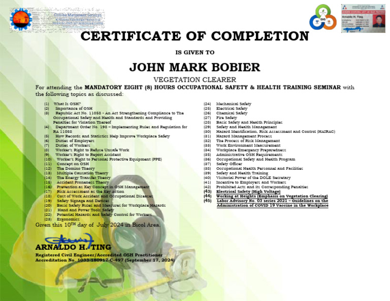 Coc - John Mark Bobier | PDF