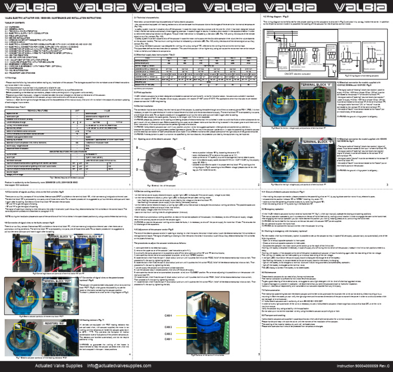 Valbia Factory IOMS | PDF