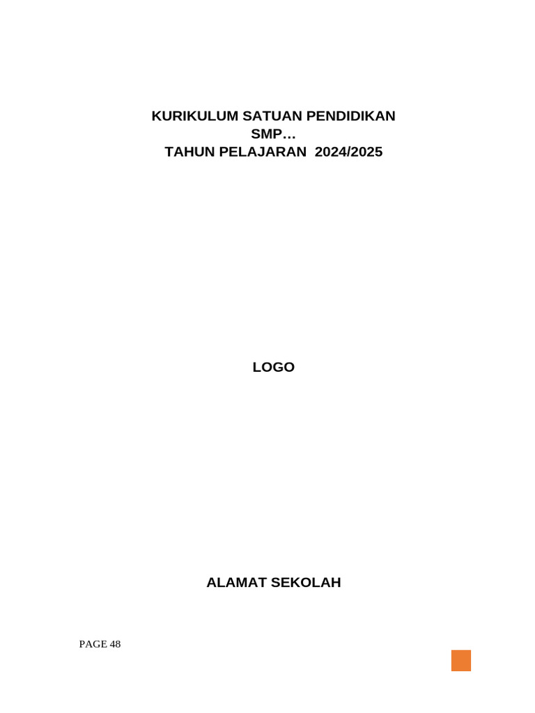 Template KSP SMP TP 2024 - 2025 (Kokom) - Fix | PDF
