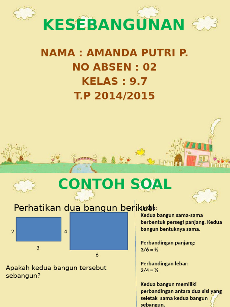 Power Point Materi MTK Kesebangunan | PDF