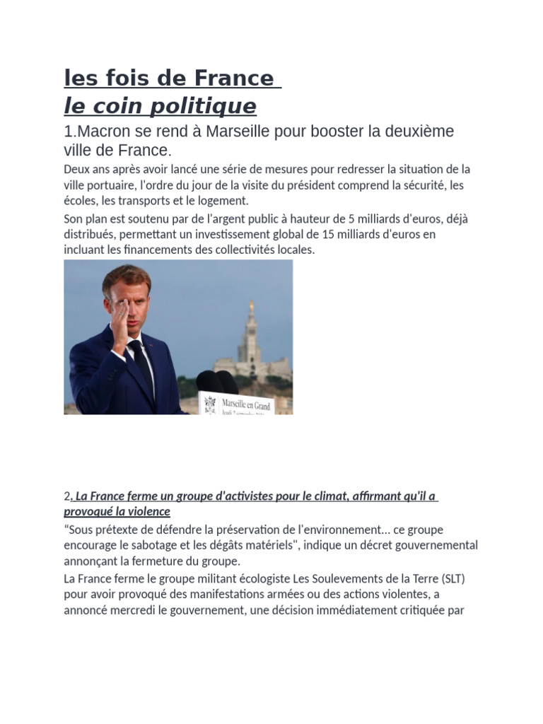 French Newspaper | PDF