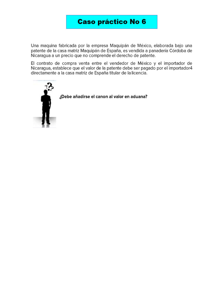 Caso Practico No 6 | PDF