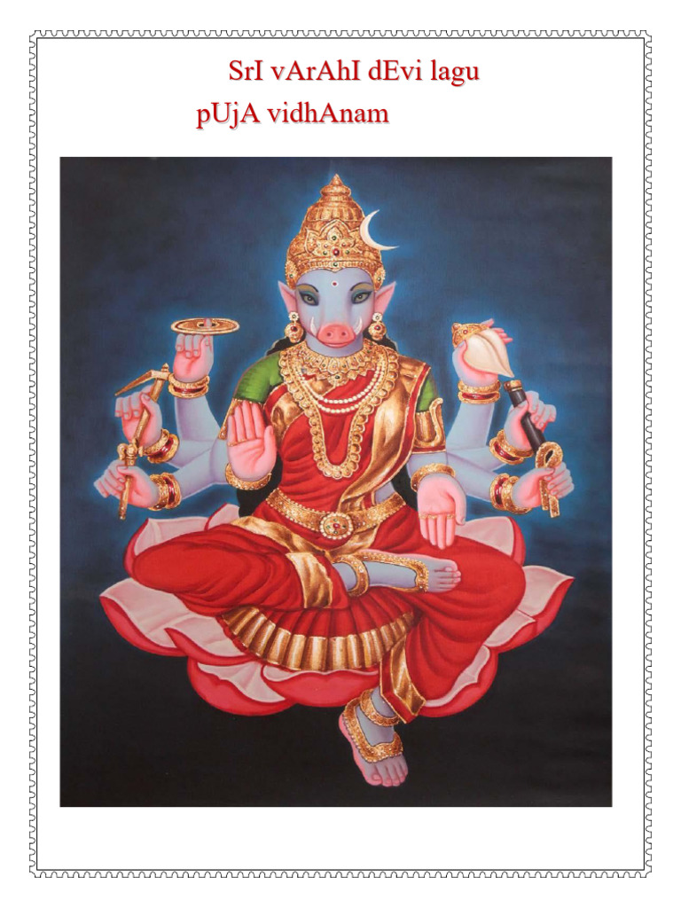 Varahi Puja Vidhanam-English-Modified | PDF | Mantra | Religion ...