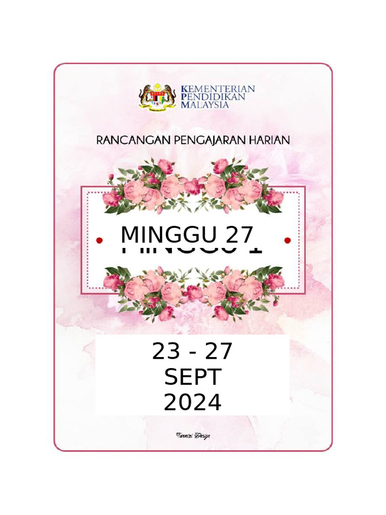 RPH Minggu 27 - 2024 | PDF