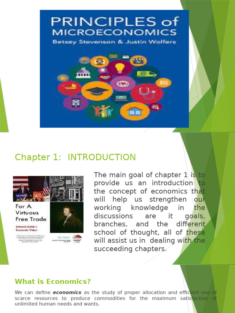 Chapter 1 Intro To Economics A | PDF