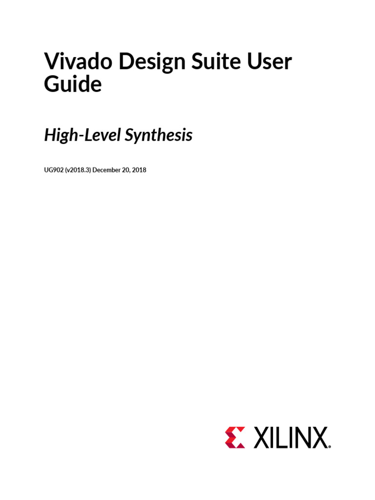 Ug902 Vivado High Level Synthesis | PDF