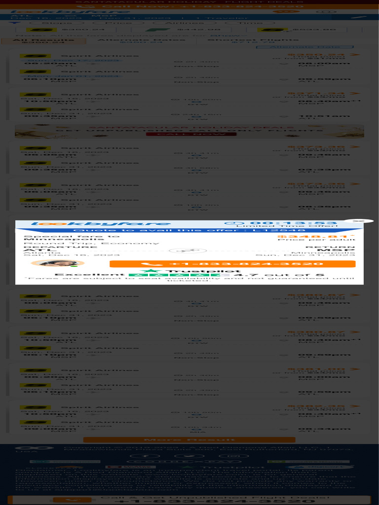 Lookbyfare Available Flights | PDF
