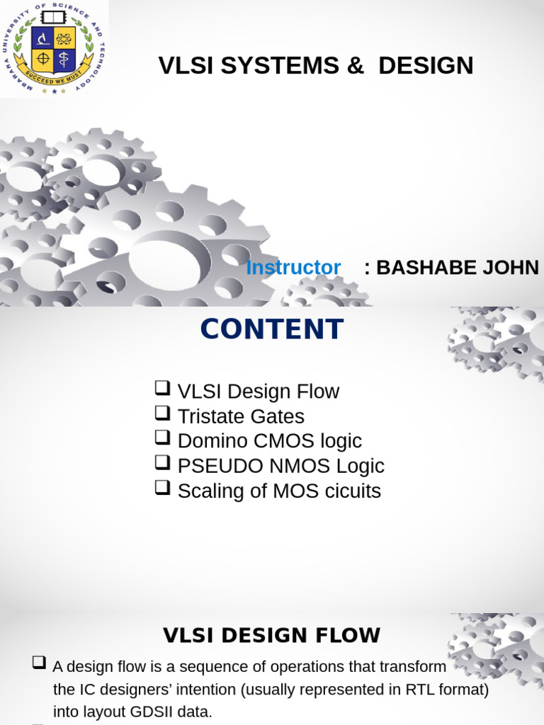 Lecture Four [VLSI] | PDF