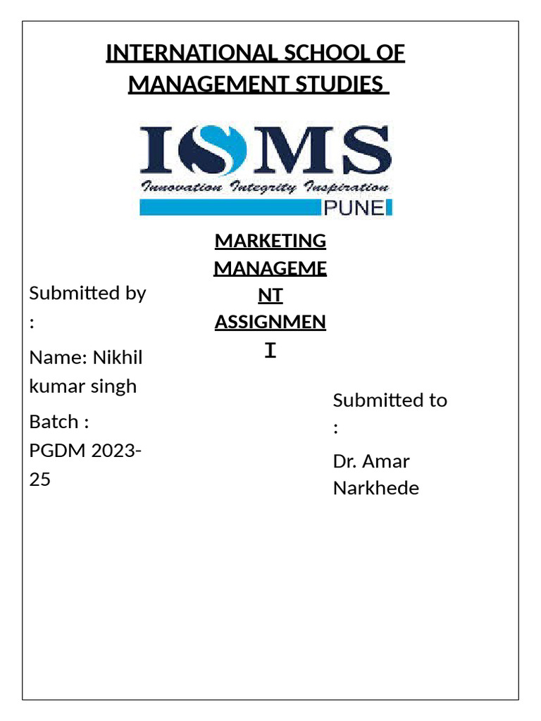 Nikhil Front Page | PDF