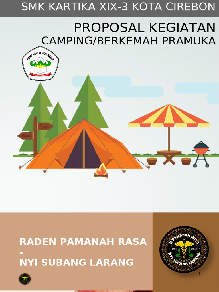 Proposal Kegiatan Camping-Berkemah 2023 | PDF