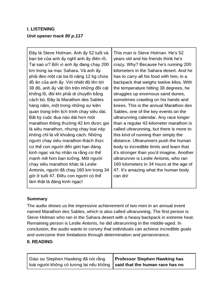 Gen2 K64SPTATN G3 U10 - TranslationSummary | PDF