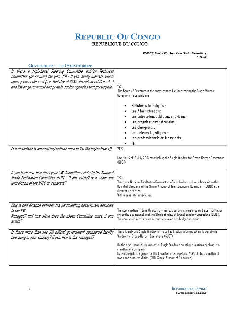 CongoRep Eng | PDF