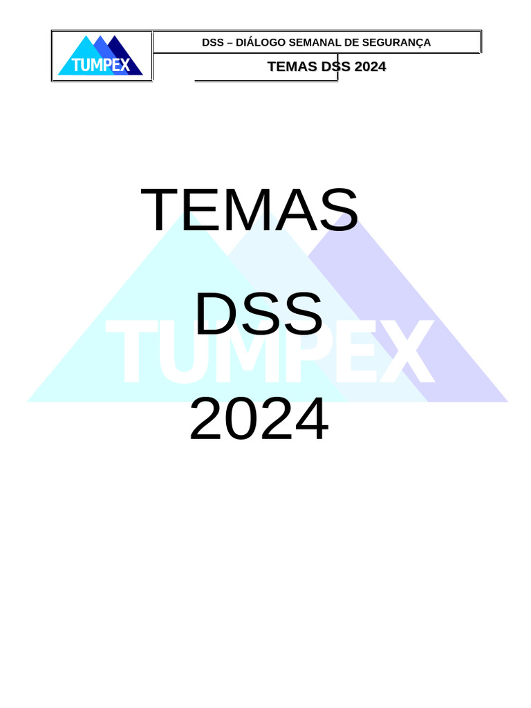 Temas DSS 2024 | PDF