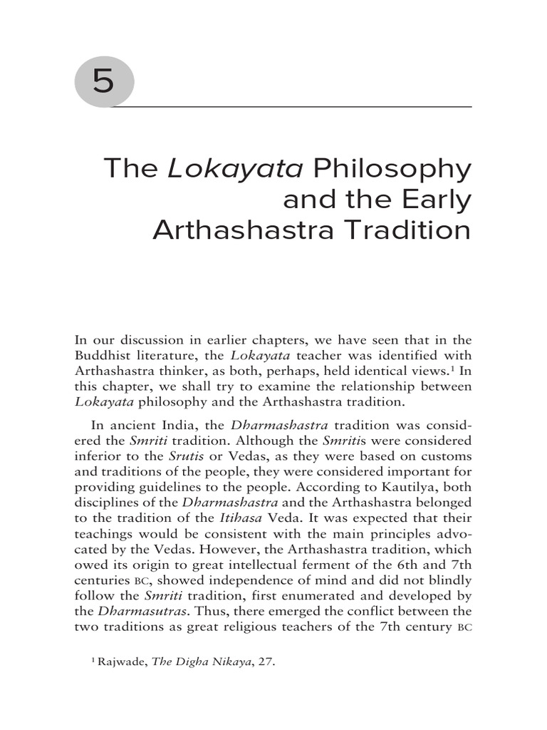 Lokayata | PDF