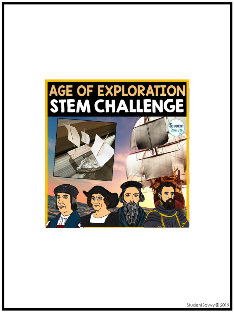 5 - Age of Exploration - Early European Explorers - STEM Challenge | PDF