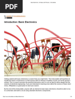 Basic Electronics Guide for Beginners | PDF | Series And Parallel ...