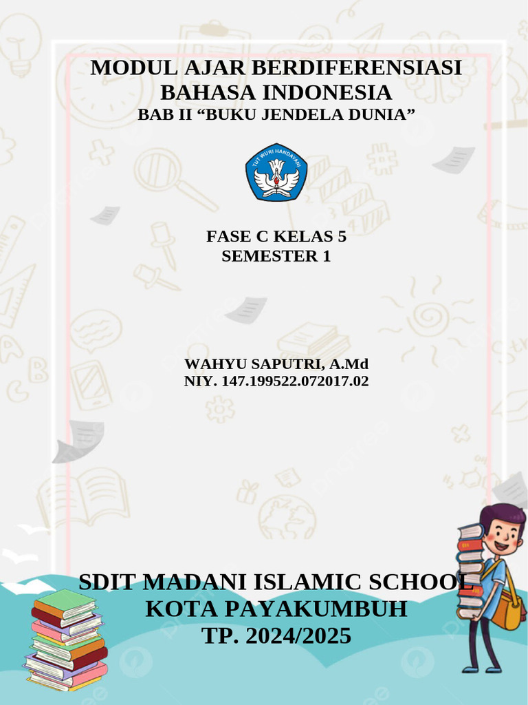 MODUL AJAR B.INDO BAB 2.ok | PDF