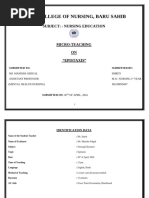 DIARRHOEA Lesson Plan | PDF | Diarrhea | Dehydration