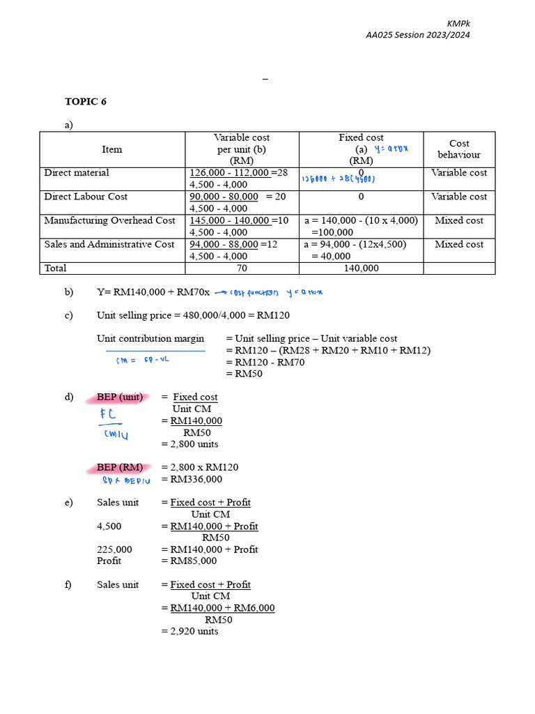 A - AA025 Do It Yourself SET 1 KMPH | PDF | Cost Of Goods Sold | Technology & Engineering