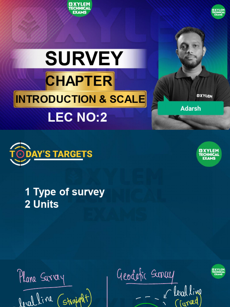 Introduction and Scale 02: Types of Survey | PDF