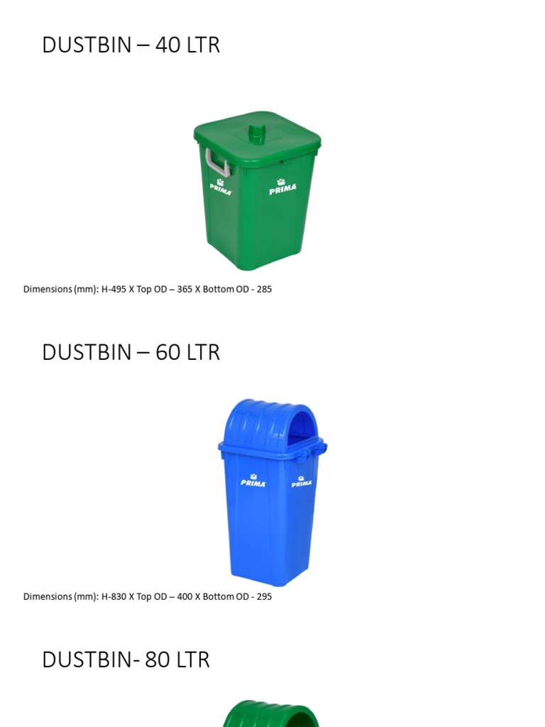 Dustbin PPT | PDF