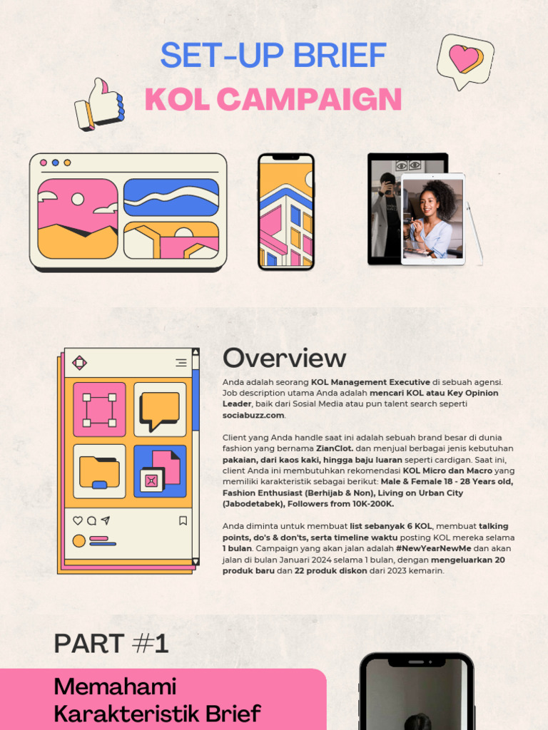 Set-Up Brief KOL Campaign | PDF